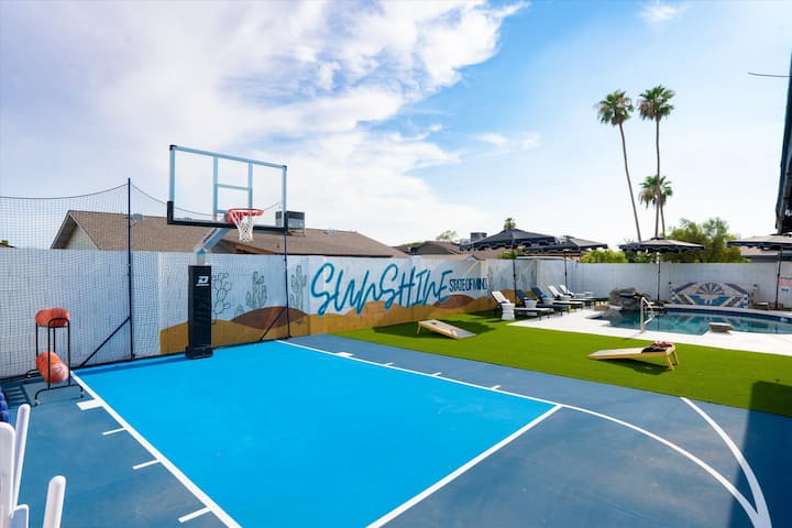 Sportscourt Hot Tub & Pool Game Room Cornhole Bbq - Phoenix, AZ