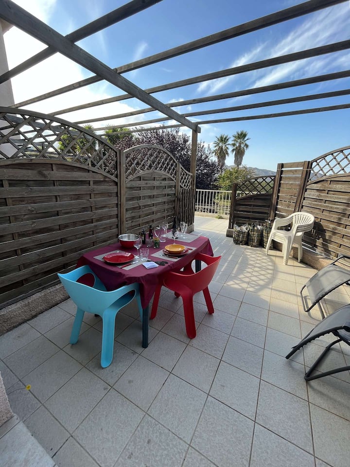 Saint Florent - Studio 2 Couchages Avec Piscine - Saint-Florent