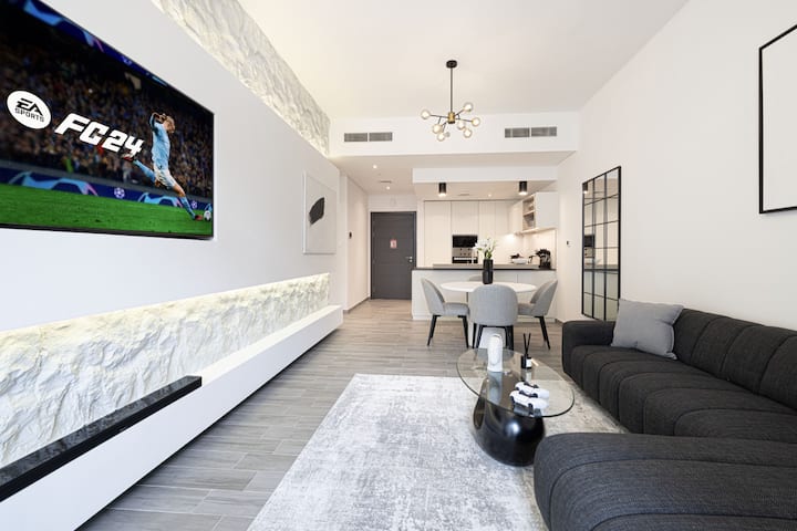 Modern 1br With Pool View In Belgravia Square Jvc - Dubai