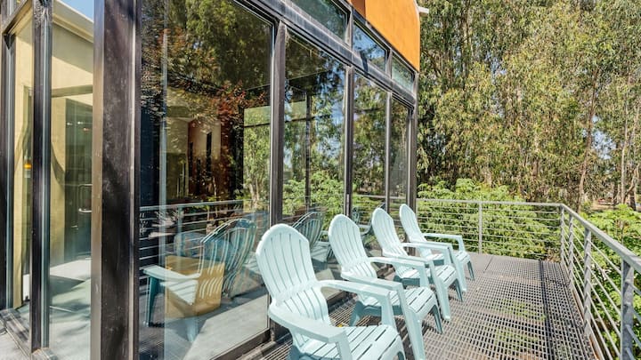 Modern Oasis Walk To Moran Lake & Beach - Roaring Camp, Felton