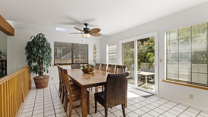 Hidden Beach House Bright, Spacious Retreat - Aptos