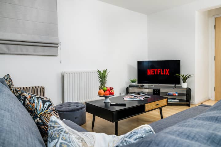Modern 2bd Flat With Parking, Sheffield - Sheffield
