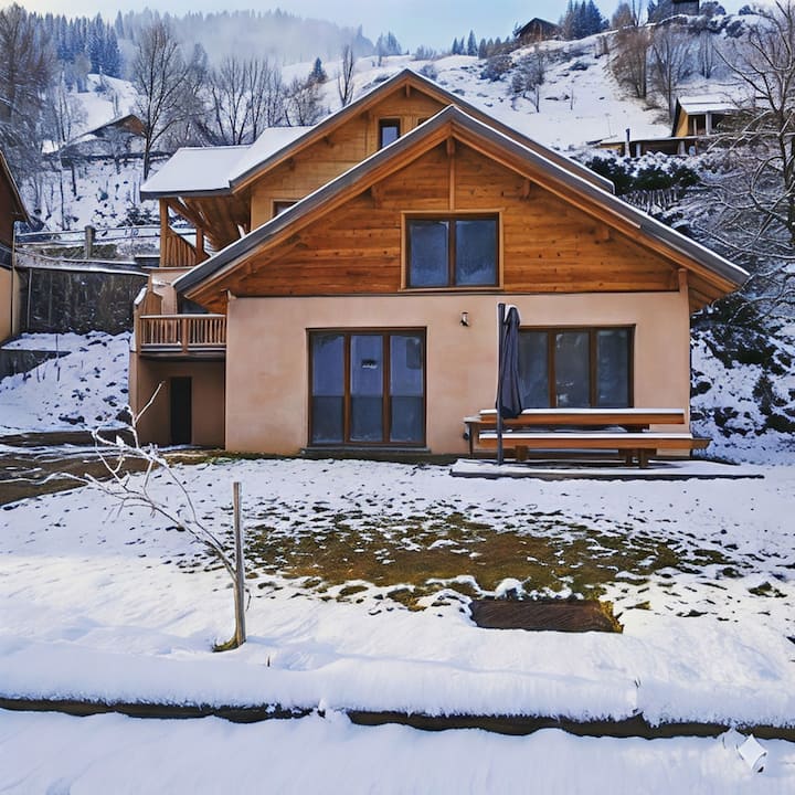 Casa-grand Laus Duplex Familial, Sauna, Jacuzzi - Abriès