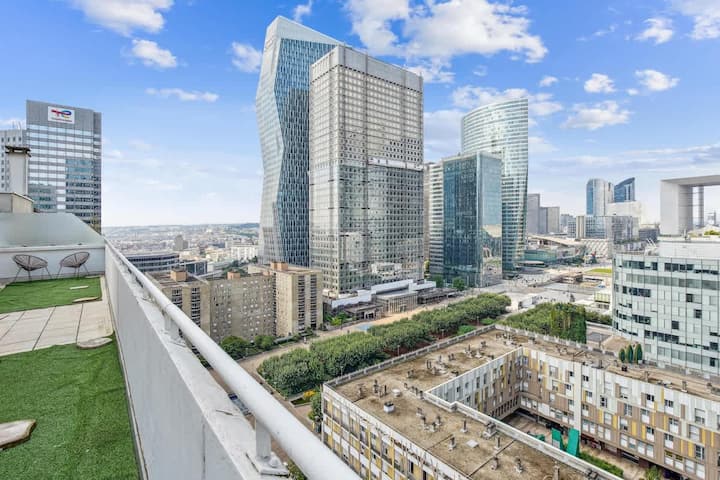 Appartement Exceptionnel Avec Terrasse- La Défense - Asnières-sur-Seine
