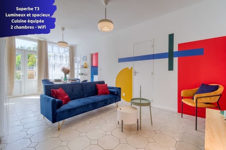 L'espace Pop - Confort - Calme - Atypique - Douai