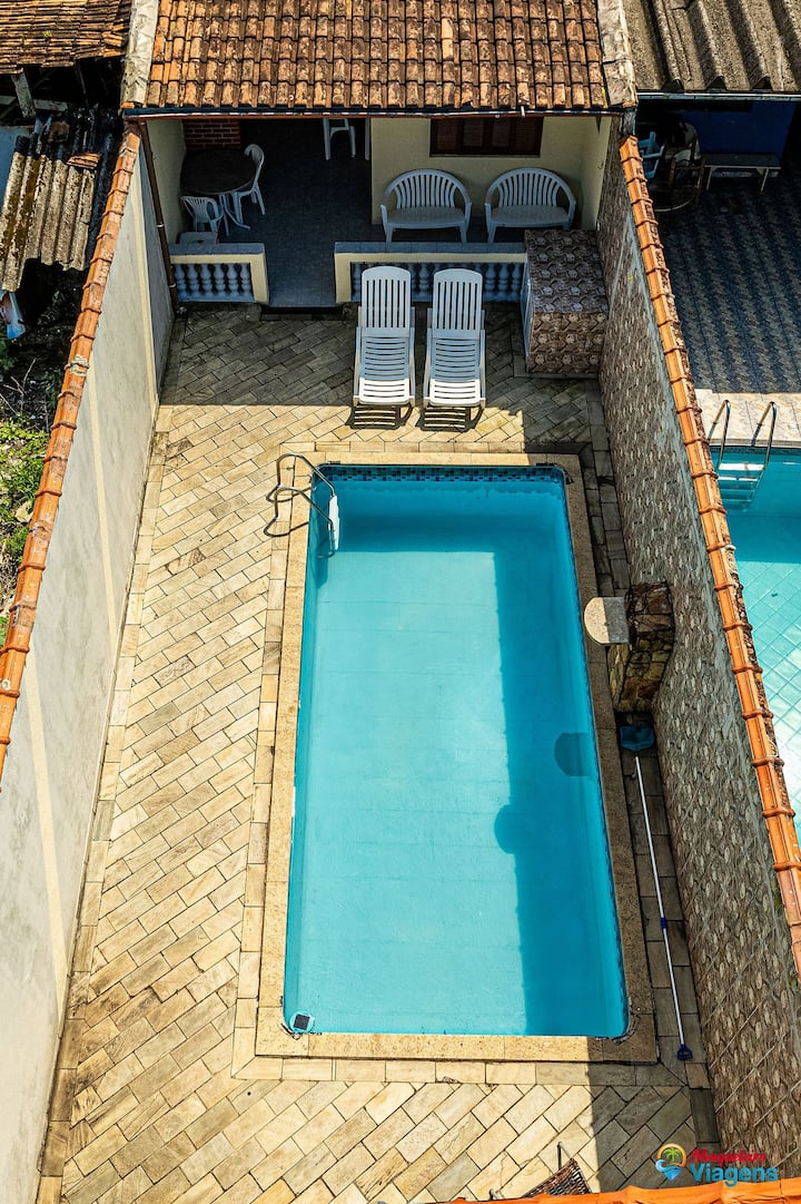 Casa Incrível Com Piscina - Praia Grande