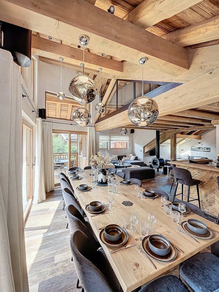 Chalet Neuf, Pied Des Pistes, Gd Espace Bien-être - Orelle