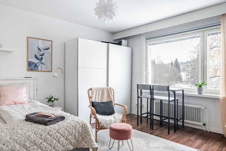 Cozy Little Studio Near Sports & Fair Centre - Lahti