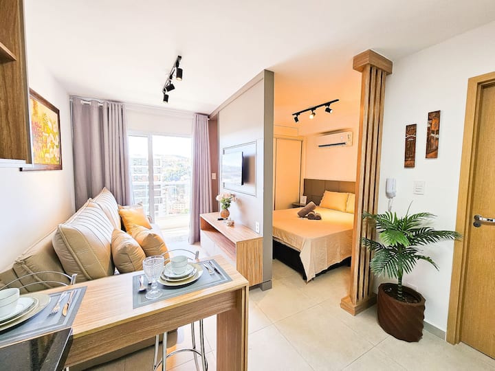 Nosso Apê 915: Ar-condicionado | Piscina - Na2305 - Juiz de Fora