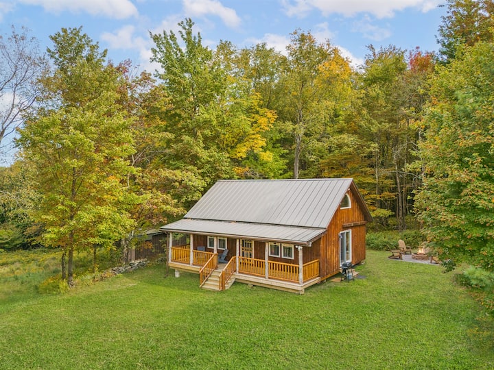 Secluded Cabin Fire Pit : Hiking : Near Oneonta - Davenport, NY