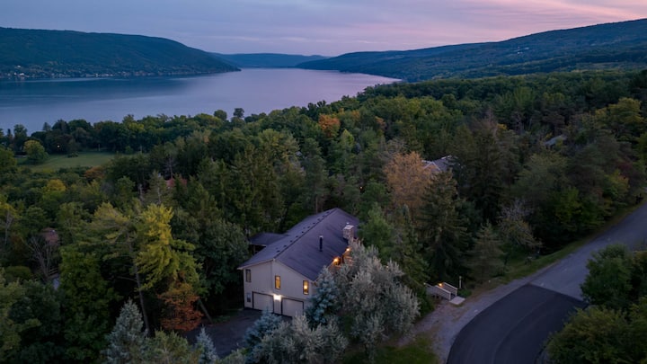 Chalet - Tucked In The Trees, Soaring In Comfort - Finger Lakes, NY
