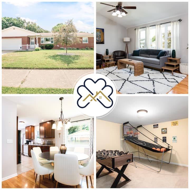Tdj Getaway<>4br Home W/game Room - Notre Dame, IN