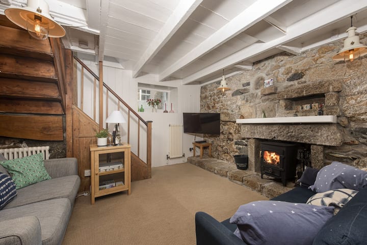 No.1 St Eia- Woodburner & Free Wi-fi - St Ives