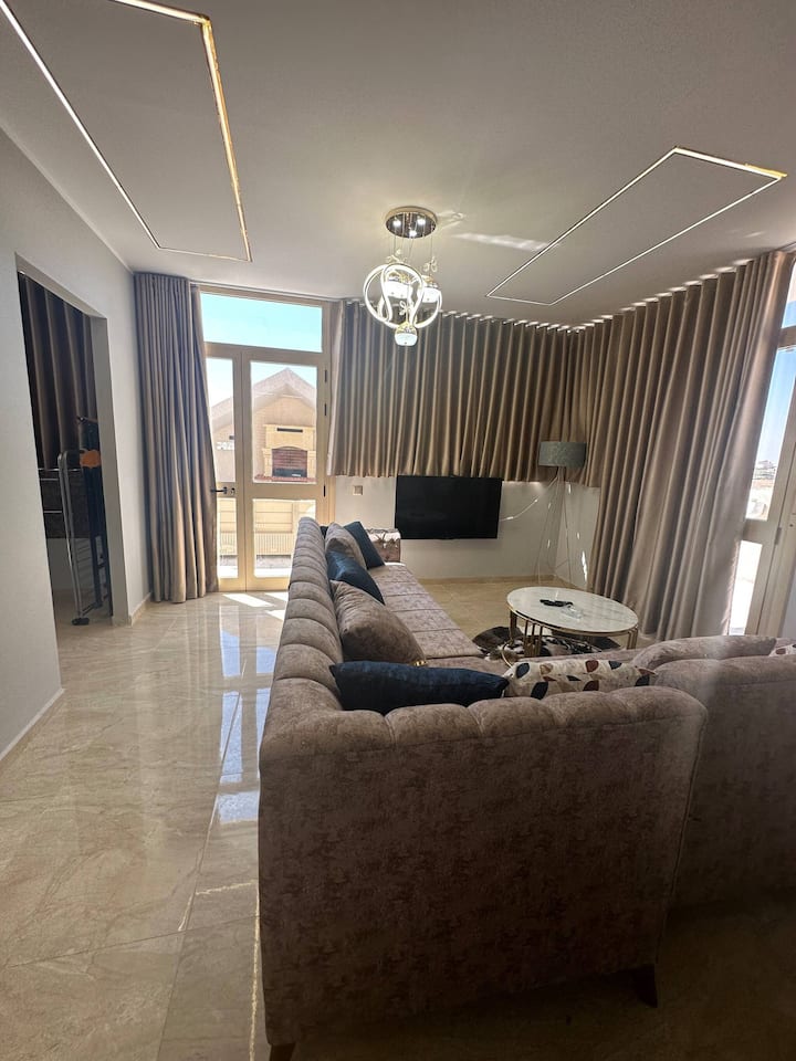 Luxury Rooftop Wifi, Ac, Outdoor Barbecue - Mahdia
