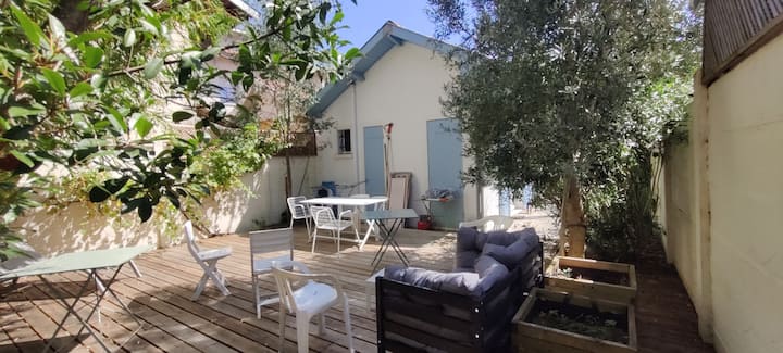 Maison Avec Jardin Proche De La Plage D'arcachon - Arcachon
