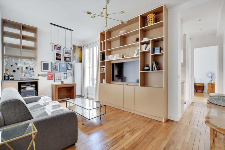 Appartement Moderne - 1bd/4p - Porte Maillot - Pariisi