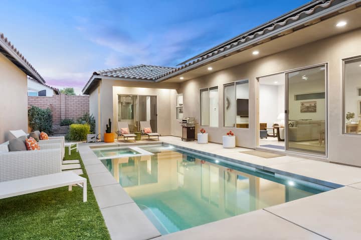 El Encanto: Pool, Spa, Bbq, Ev Charger - La Quinta, CA