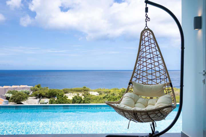 Blue Horizon Villa | Infinity Pool & Ocean Views - Curaçao