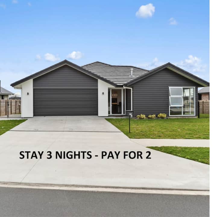 No Service Fee - 3 Min Drive To The Lake - Taupō