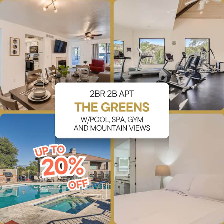Ideal Full 2br Apt H/h Pool, Gym & Mountain Views! - Catalina Foothills, AZ