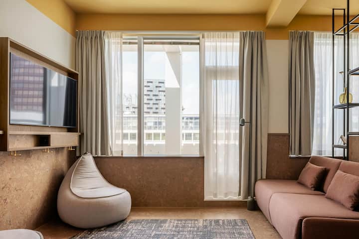 Eco Friendly Studio At The Usual Hotel - Róterdam