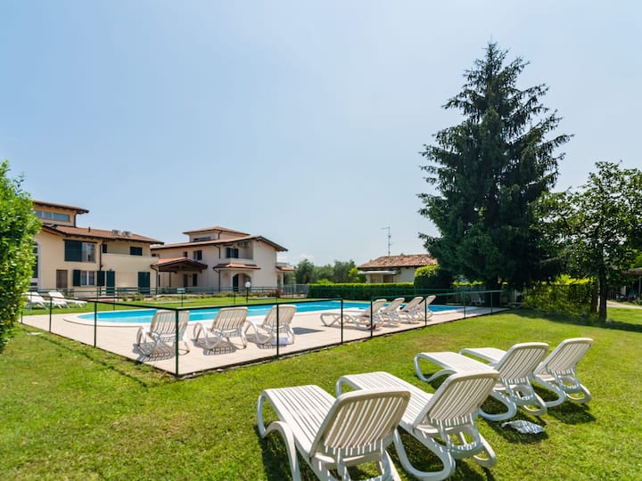 Appartement Panoramique à Salò Avec Piscine - Padenghe sul Garda