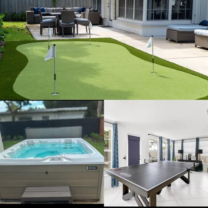 Pompano Beach Bungalow- Hottub - Pompano Beach, FL