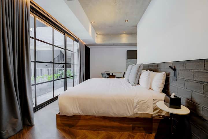 Luxury 1br Oasis: Condesa Rooftop & Sauna - Mexico City