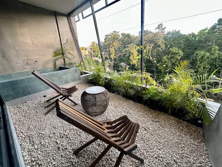 Hermoso Apartamento Con Balcon B24 Zel-va Tulum - Messico