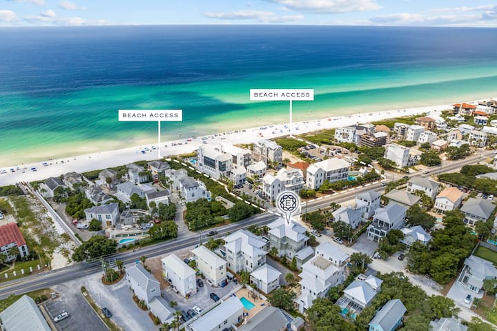 One Second Away|easy Beach Access|gulf Views|pool - Seagrove Beach, FL
