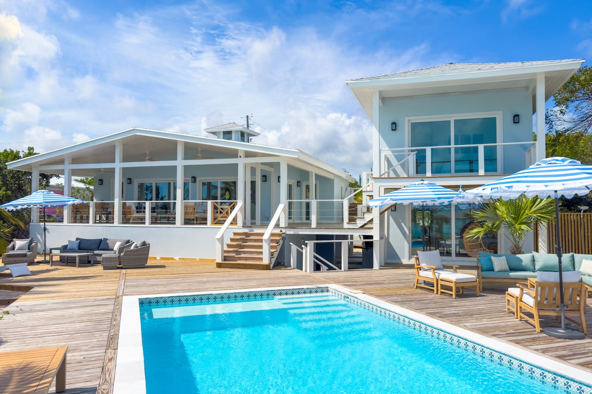 Salt Shaker Villa : piscine chauffée, jacuzzi et banc de sable - Villas ...