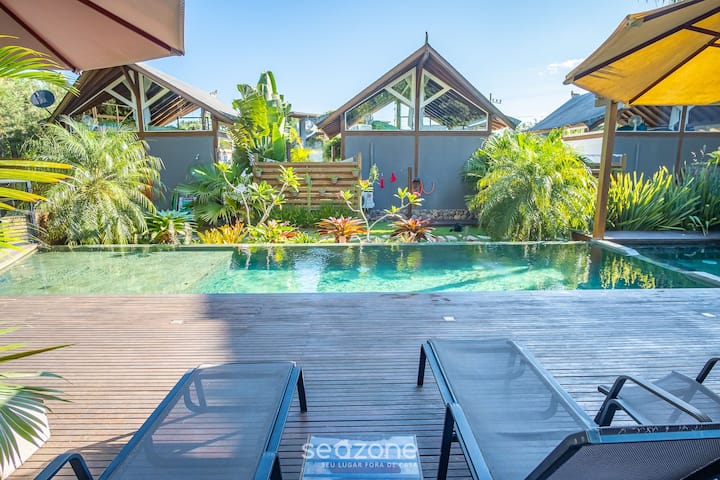 Beautiful Cabin Barra Ibiraquera And Rosa Vgz0007 - Imbituba