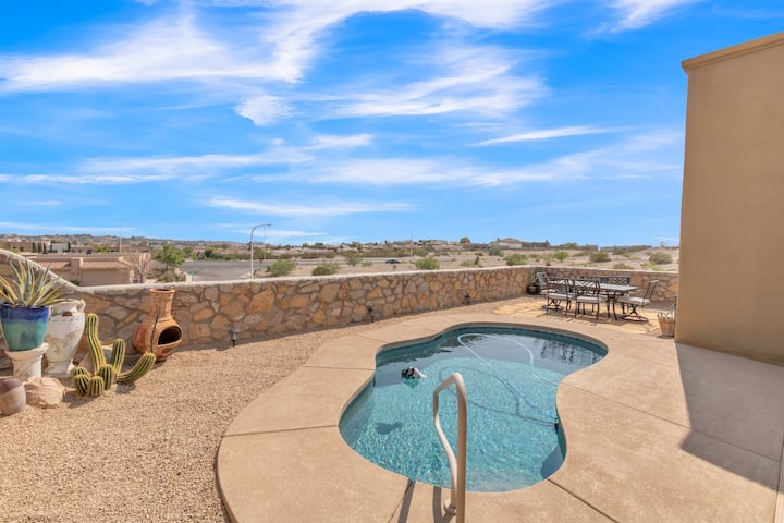 Las Cruces Retreat | Private Pool, Sauna & Gym - Las Cruces, NM