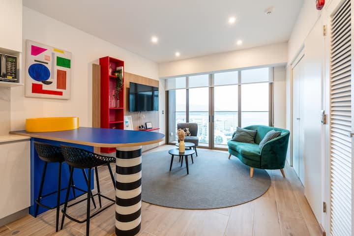 Geko| Candy Crush _1br In Barranco W/ocean View - Lima