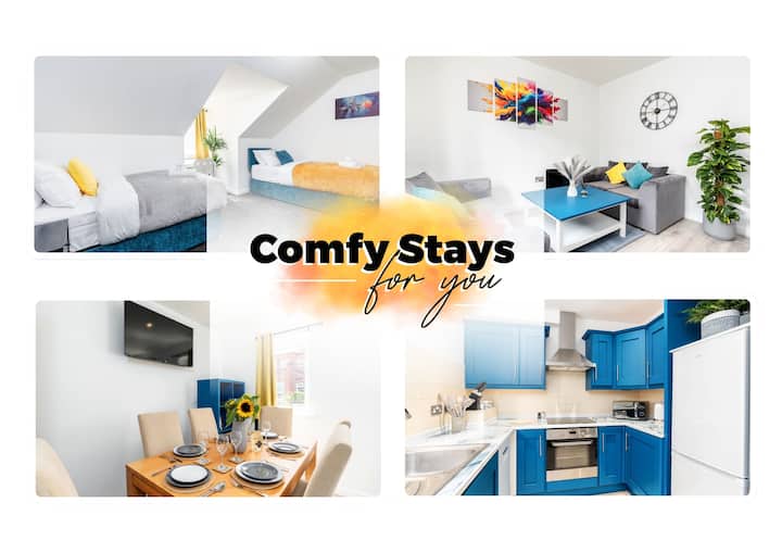 15% Off | 3 Bedroom Flat  | Van Parking | 6 Beds - Sheffield