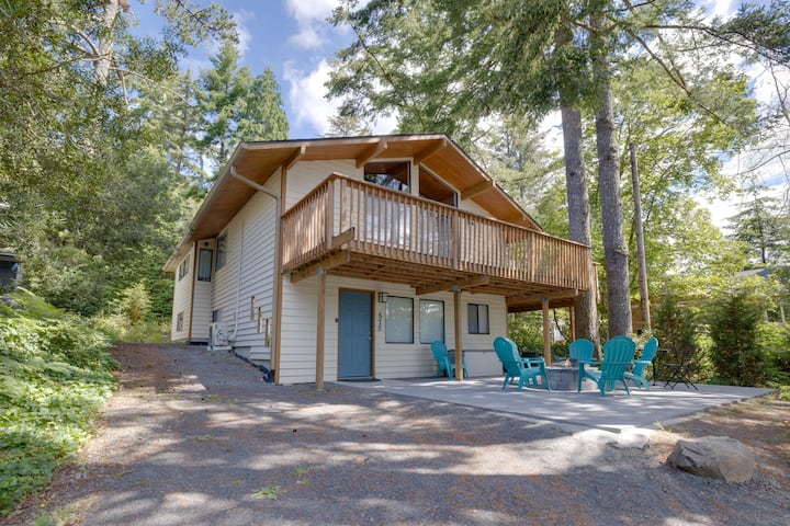 Manzanita Retreat, Upper, Lower Great Room And - Manzanita, OR
