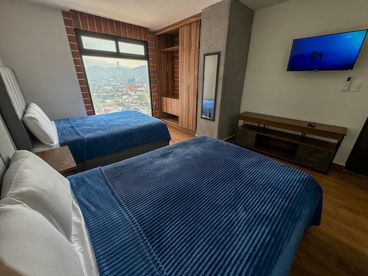 Modern In Downtown Mty Near Fundidora - Monterrey