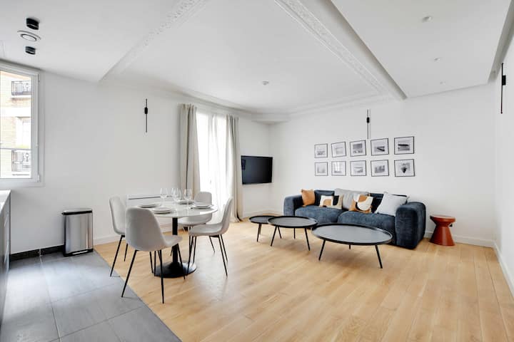 Charmant Appt - 2br/5p - Sacré-cœur Montmartre - Párizs