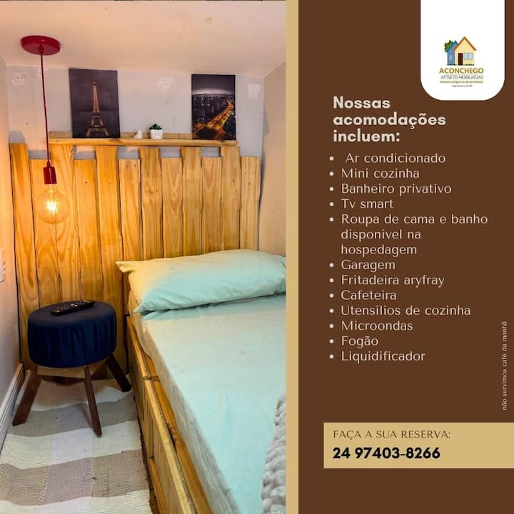 Micro Flat Compacto C/banheiro - Volta Redonda