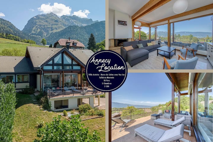 Villa Astéria - Havre De Calme Avec Vue Lac - Manigod