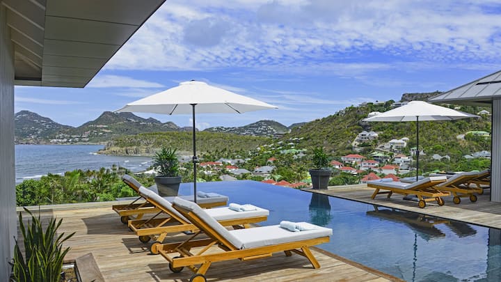 Magnificent Villa Infront Of The Bay And Hills - Saint-Barthélemy
