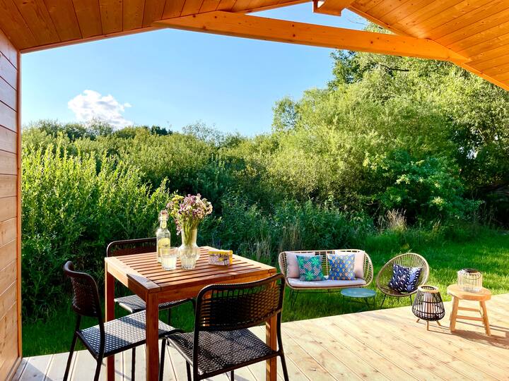 Tiny House An Der Elbe Mit Blick Ins Grüne (208) - Bleckede