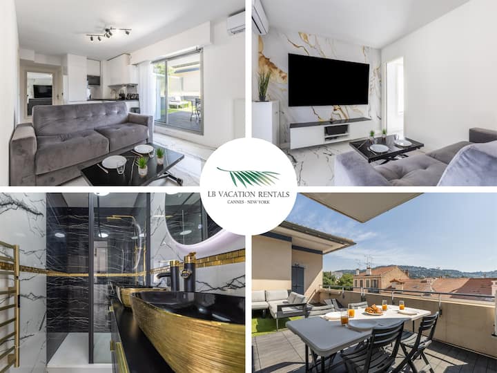 A Quiet Place With Terrace In The Heart Of Cannes - Cannes