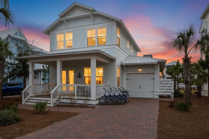 Beautiful 4br | Resort Pool | Golf Cart - Rosemary Beach, FL