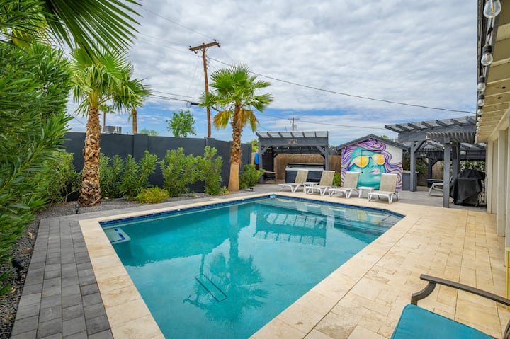 4br Mod House | Pool + Spa + Grill | Near Old Town - Scottsdale, AZ