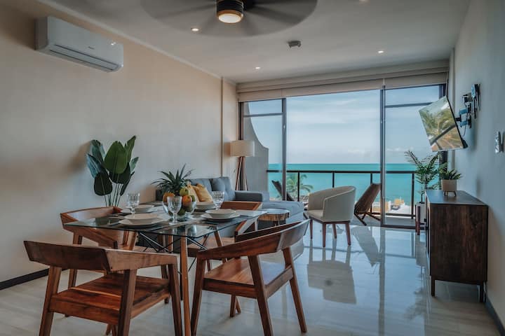 Condo Chicxulub Con Vista Al Mar - Yucatan, Mexico