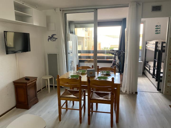 Studio Port Leucate, 1 Pièce, 4 Pers. - La Franqui