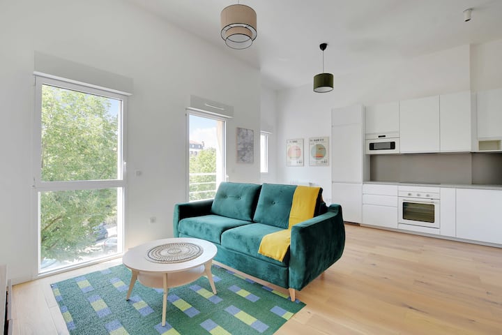 Appartement Moderne 1ch/4p- Pmr- Nogent-sur-marne - Fontenay-sous-Bois