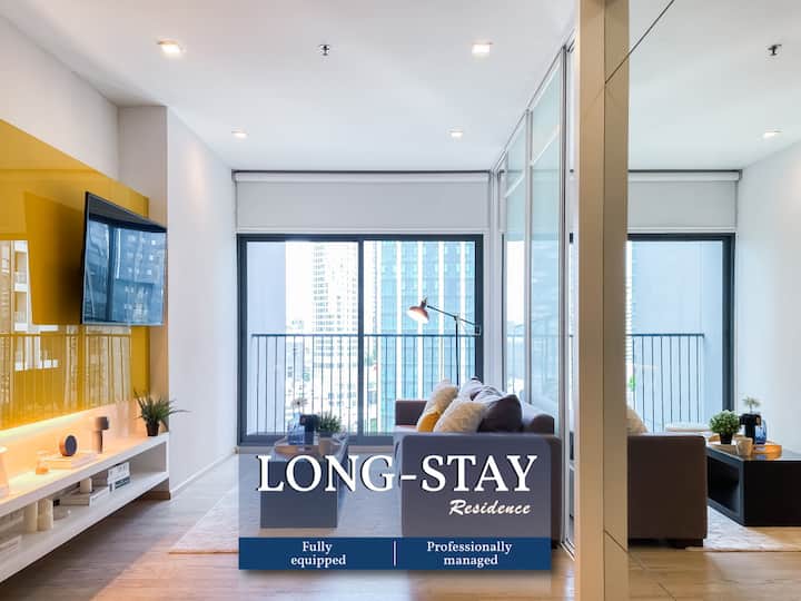 Exclusive Suite 1br ︱Ultra Fast Wifi︱bts Thong Lor - 방콕