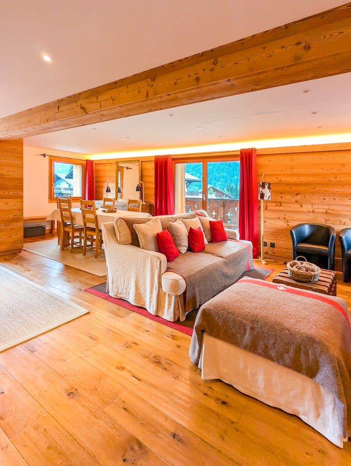 Luxueux Chalet Centre De Champéry Vue Panoramique - Champéry